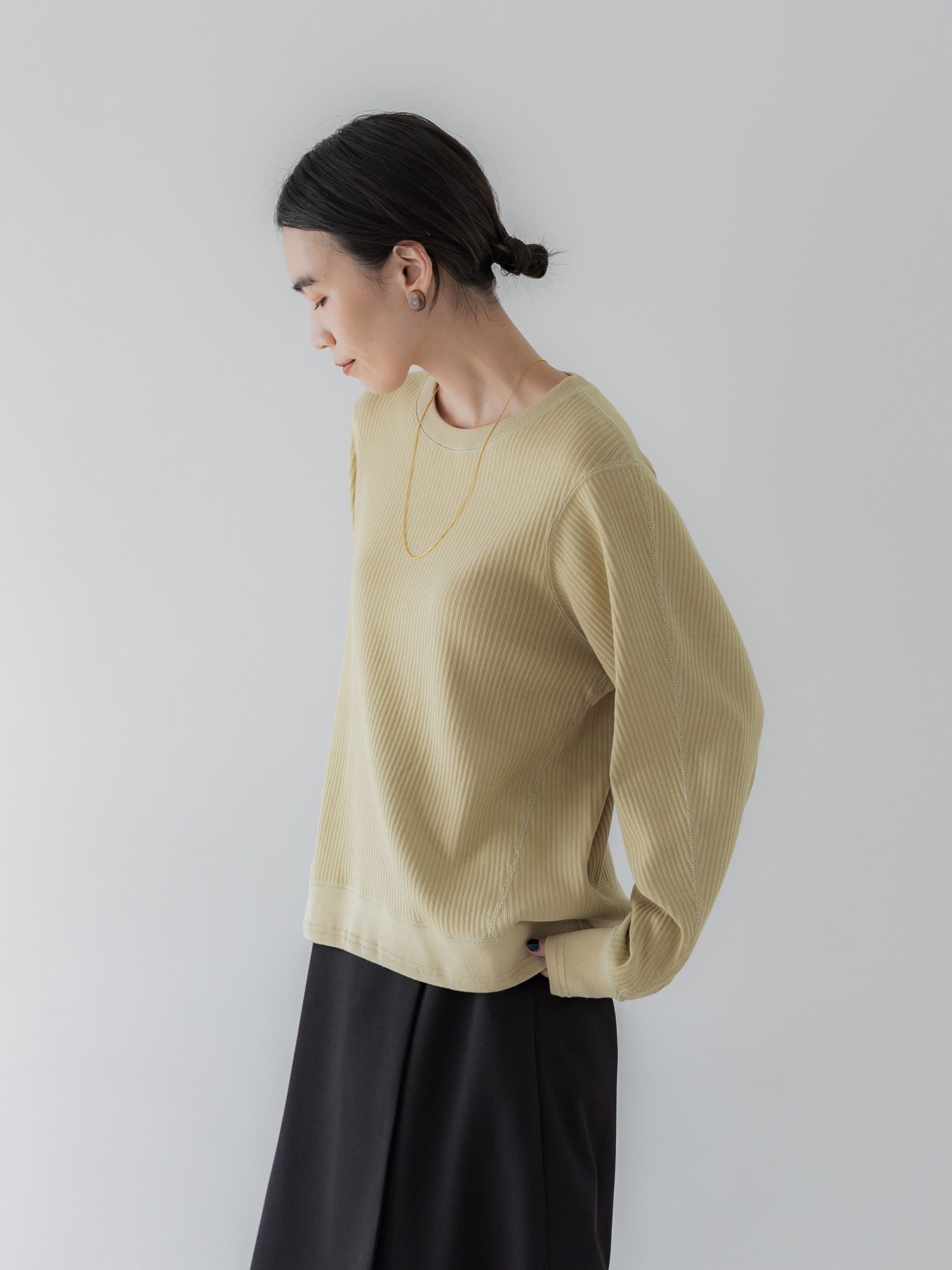 crewre online shop / カーヴィシームリブプルオーバー